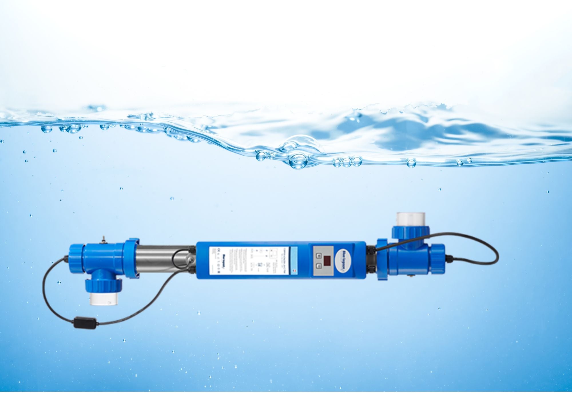 Blue Lagoon Tech UV-C 40 watt. For klorvann. Komplett anlegg for 230V ...